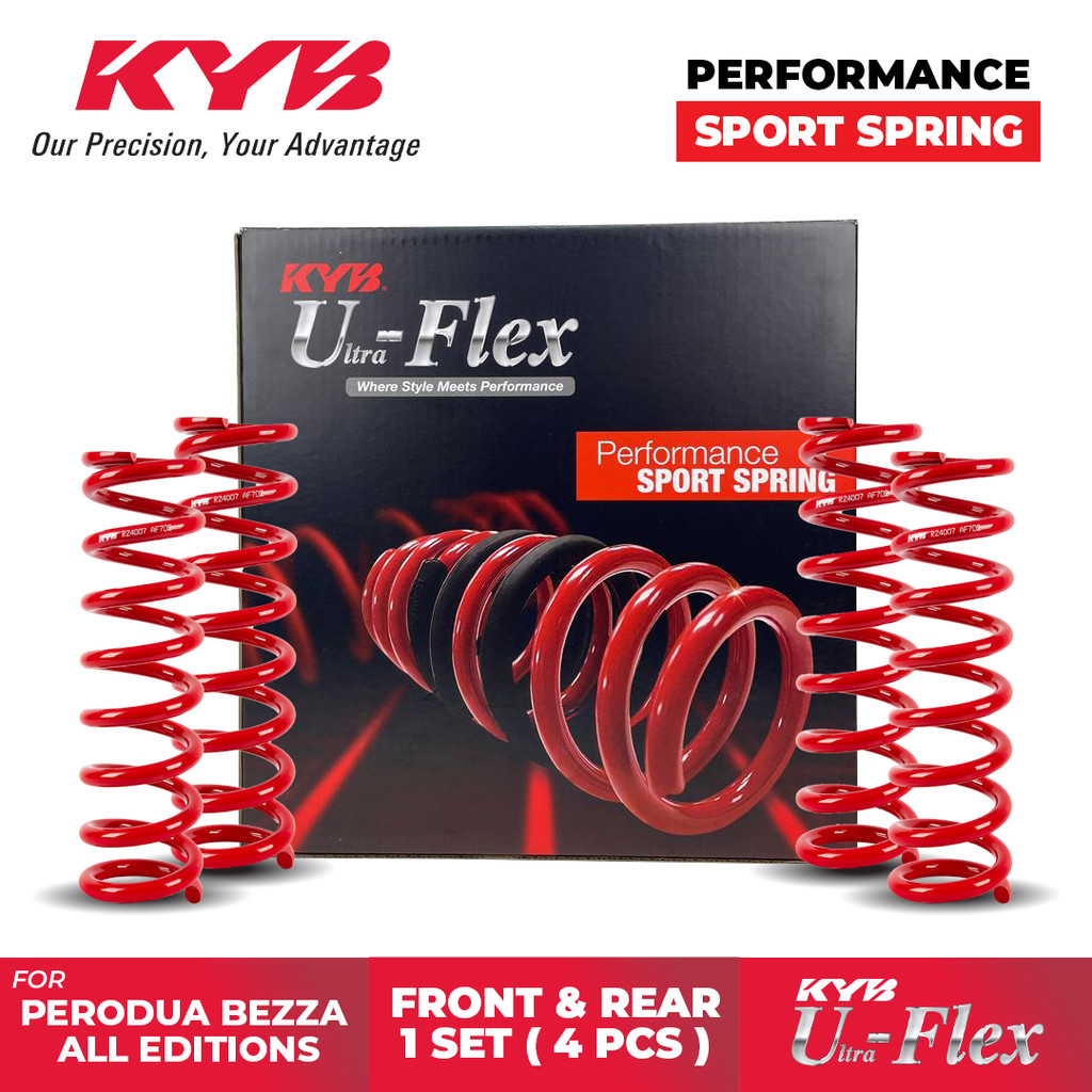 Kayaba Ultra Flex Performance Sport Spring - Perodua Bezza | Shopee ...
