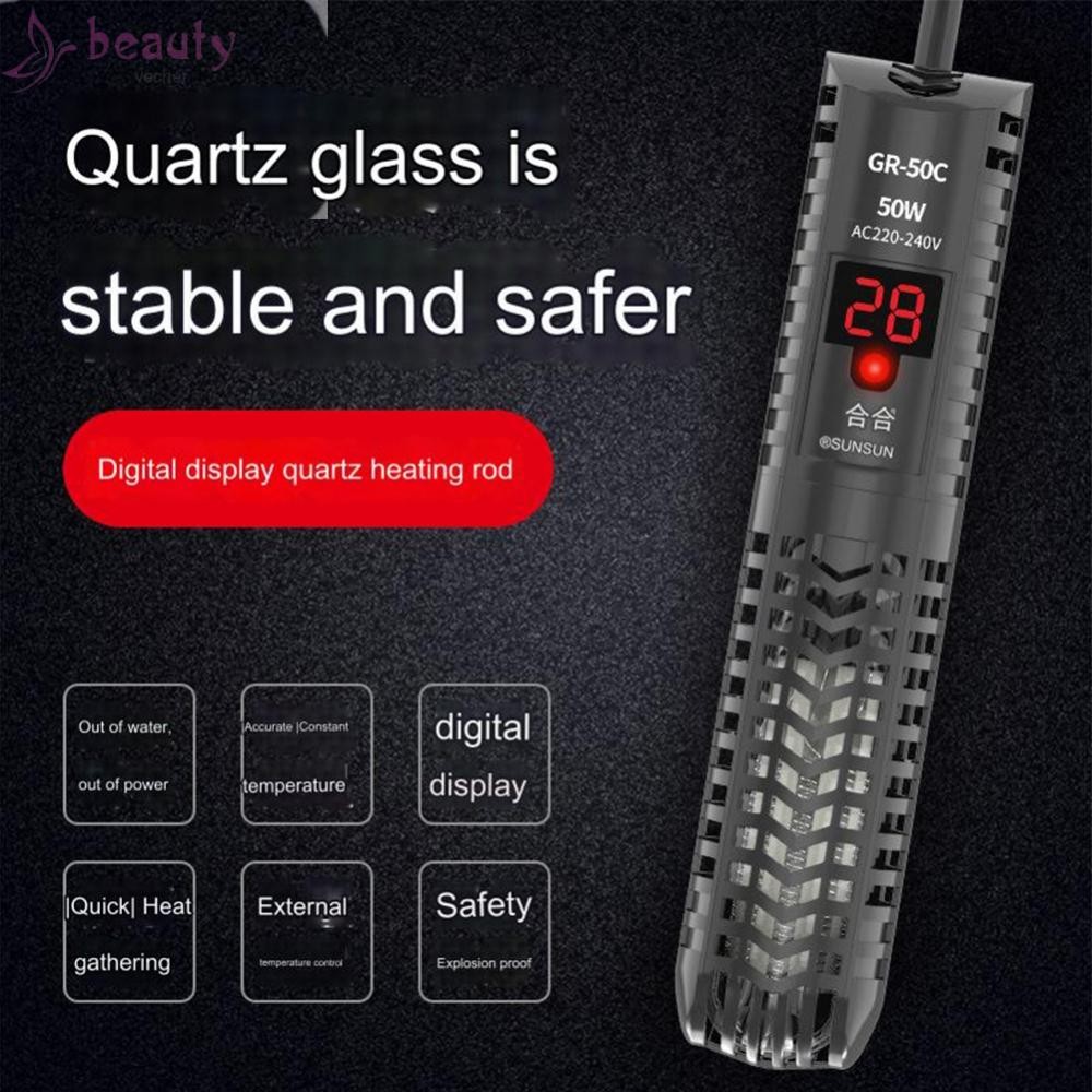 Fish Tank Freshwater And Seawater Package Content Accurate Temperature ...