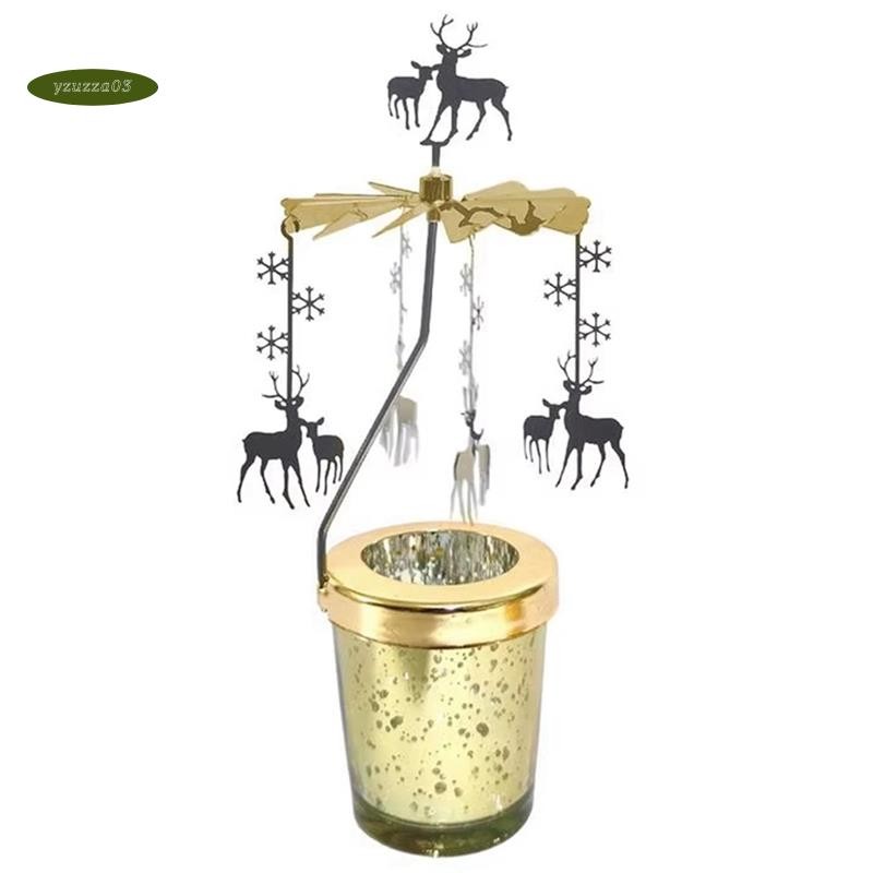 Rotating Candle Holder Simple Modern Candlelight Dinner Props Rotating ...