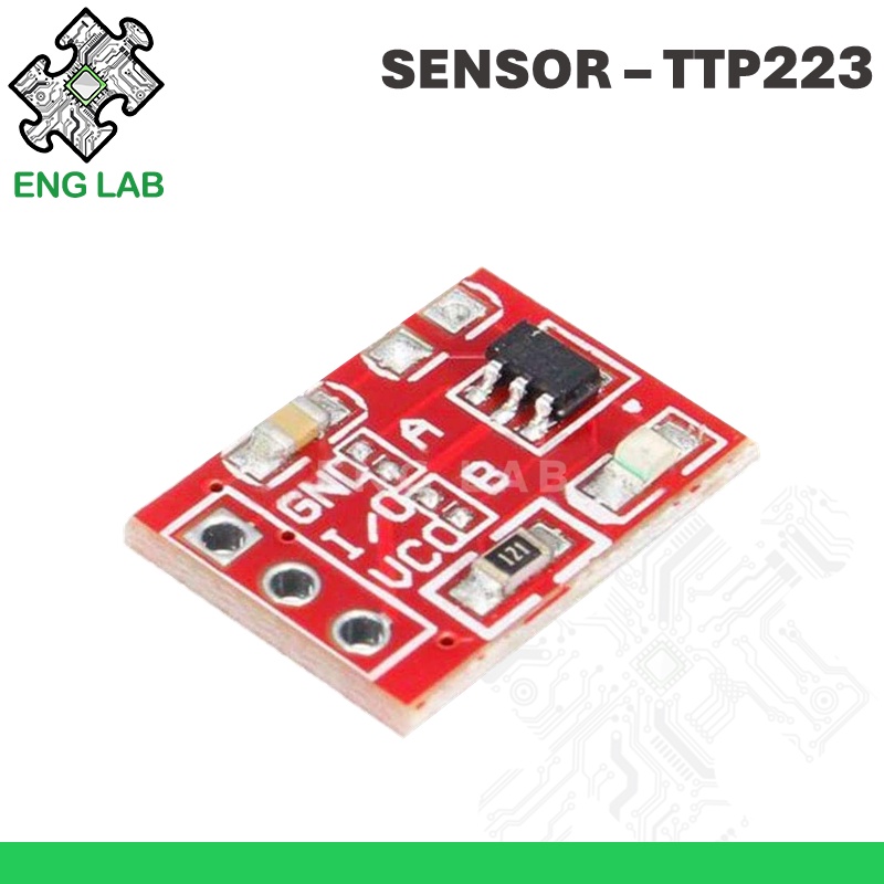ENGLAB★TTP223 Capacitive Touch Sensor Module Touch Detection Button And Switch For Arduino ...