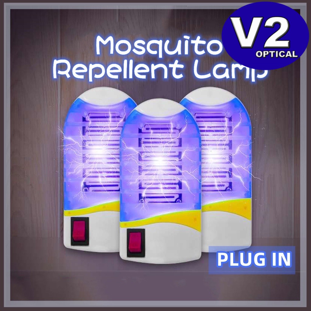 LED Electric Mosquito Killer Night Lamp Plug In Fly Bug Insect Trap ...