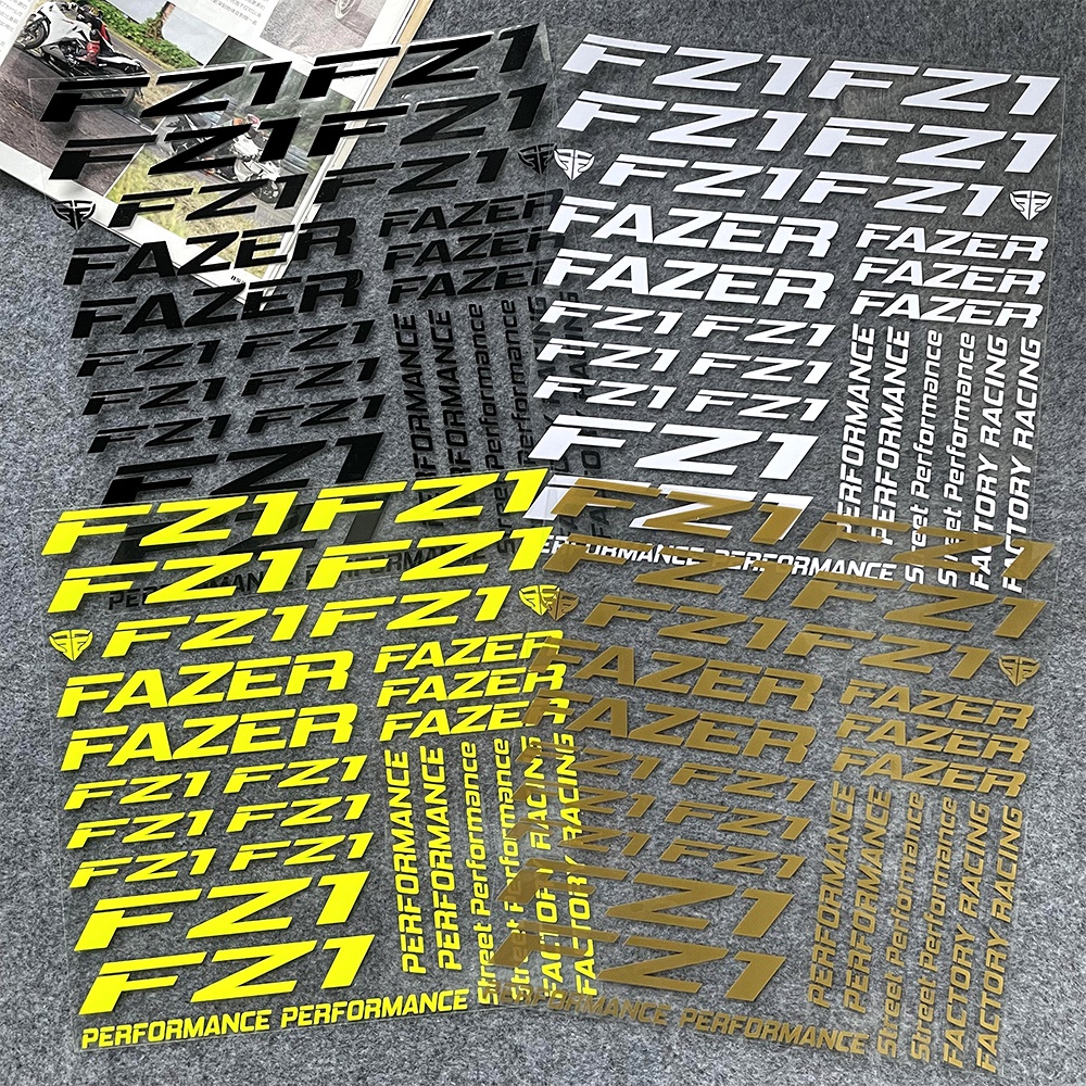 For Yamaha FAZER FZ1 600 1000 Motorcycle Stickers Decor Motor Body ...