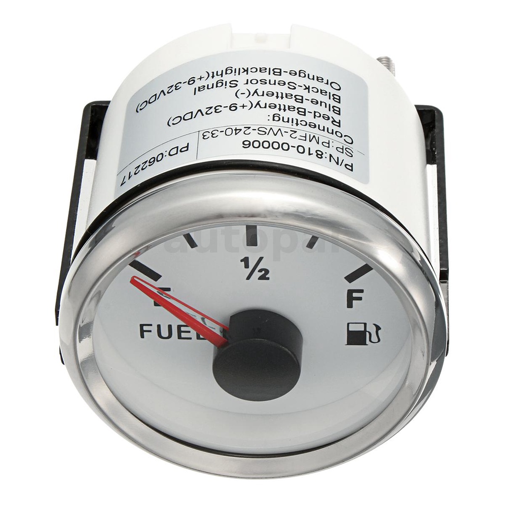 52mm Vehicle Marine Fuel Level Gauge Boat Oil Tank Level Indicator 240-33 ohms | Shopee Malaysia