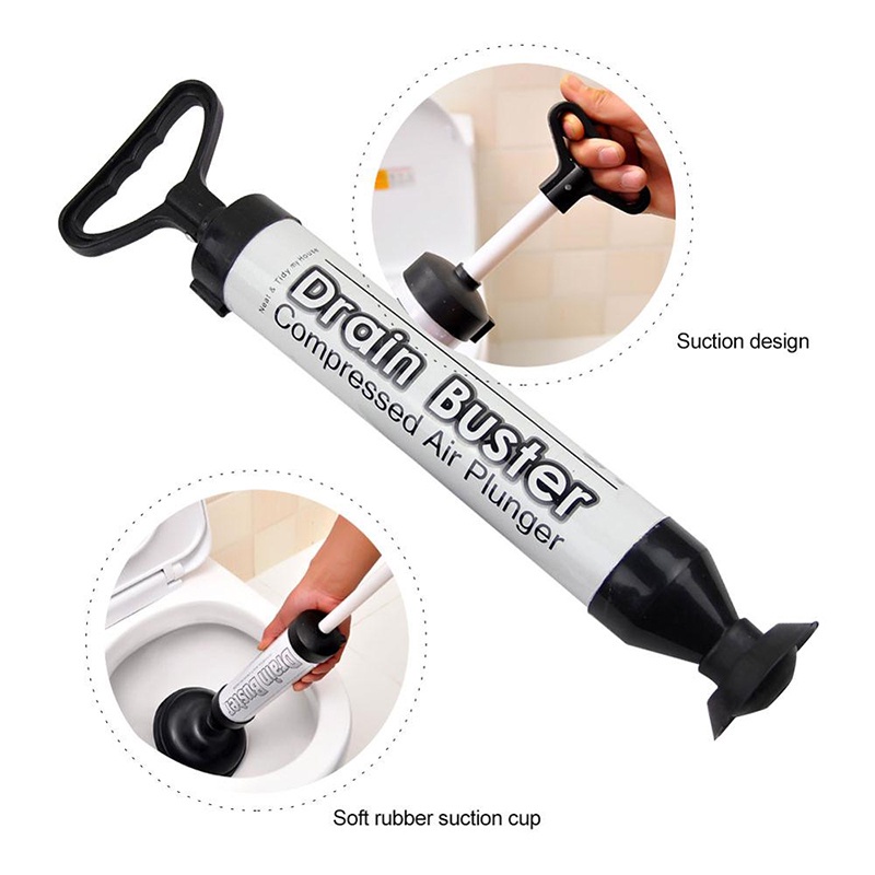 Drain Buster High Pressure Toilet Plug Toilet Clog Pump Powerful High ...