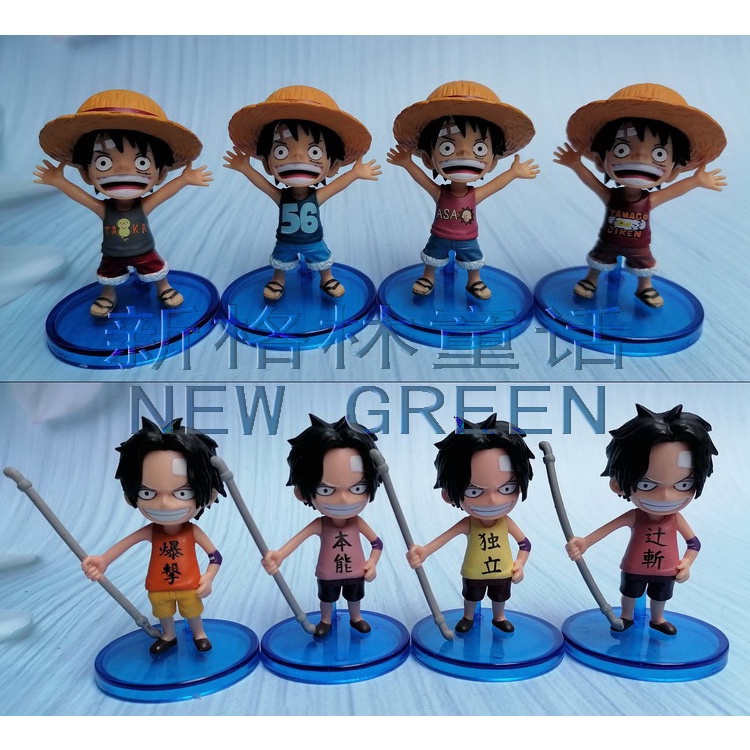 Genuine Bulk Goods WCF One Piece Childhood Ace Luffy Voucher Special ...