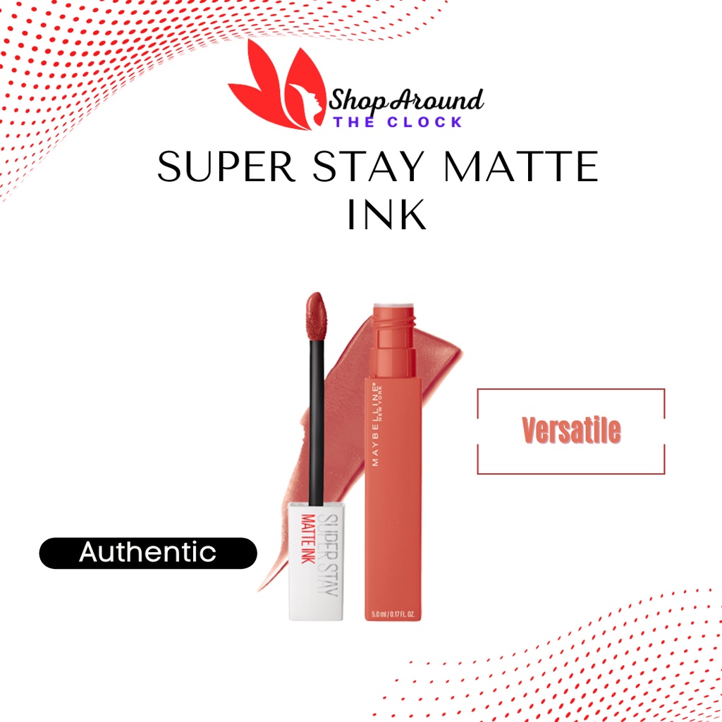 Maybelline Super Stay Matte Ink 210 Versatile (30g) | Shopee Malaysia