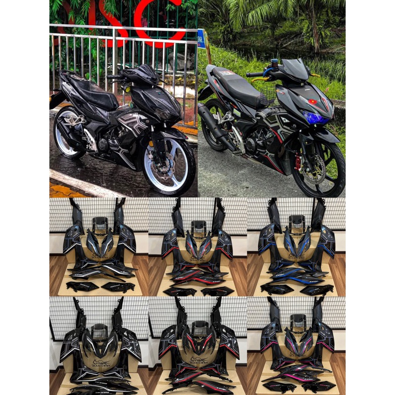 KBR RACING RSX150 RSX Cover Set Magic Boy Vietnam Sticker Viral Winner ...