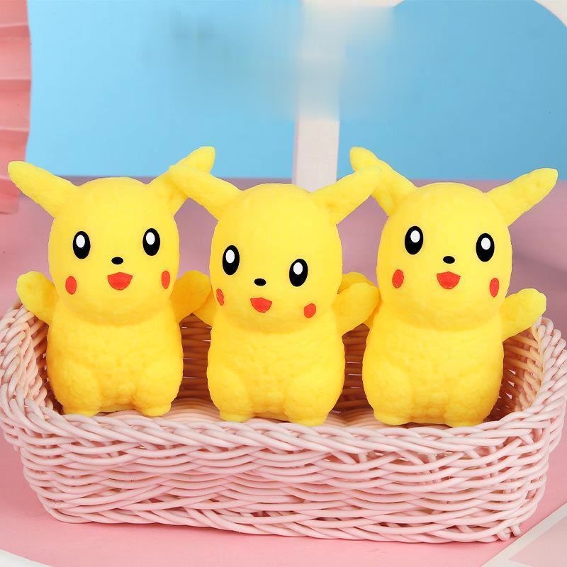 Pikachu figure squish and reduce stress #squishy toys#皮卡丘捏捏乐解压神器 ...