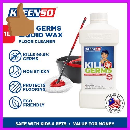 TGUN Kleenso Kill Germs Liquid Wax Floor Cleaner Sabun Cecair Pencuci ...