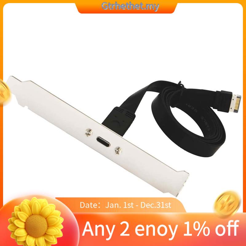 USB 3.1 Type C Front Panel Header Extension Cable,Type E to USB 3.1 ...