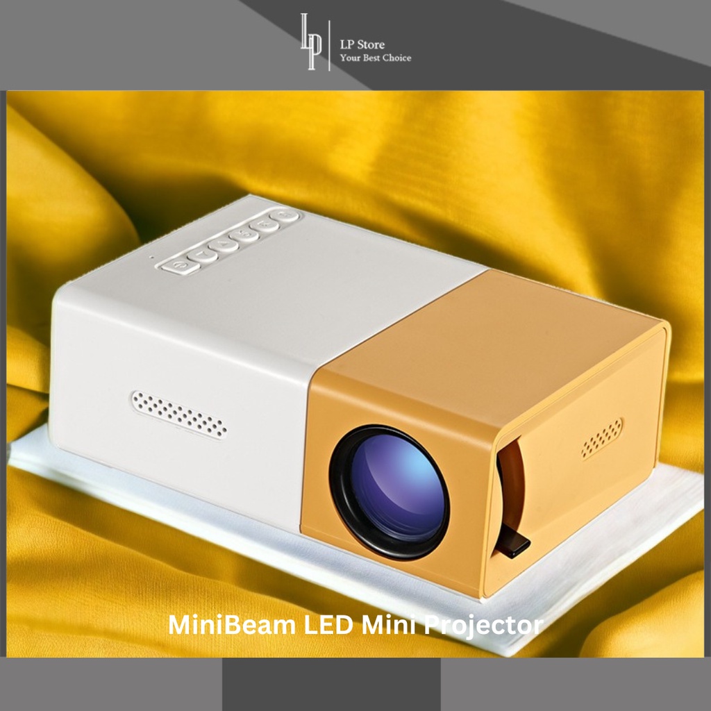 MiniBeam LED Mini Projector 1080p Resolution with USB, HDMI, SD ...
