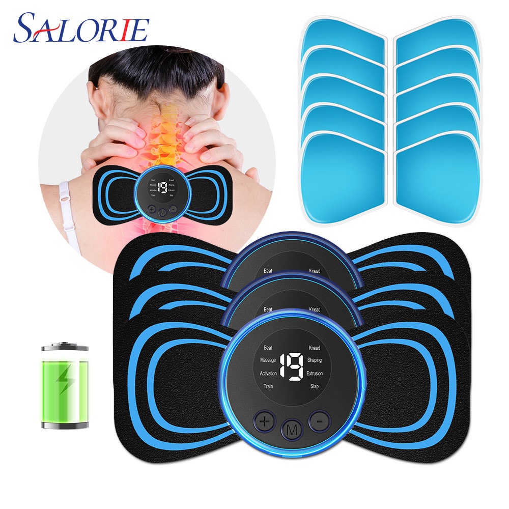 Salorie EMS Cervical Massage Stickers Cervical Massage Home Pulse ...
