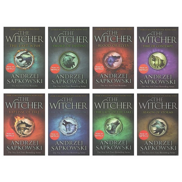 The Complete Witcher Series (8 Books Collection) | Shopee Malaysia