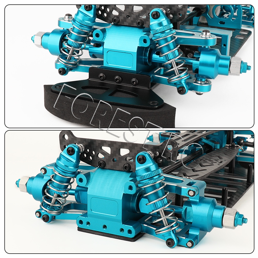 New Version Metal & Carbon Fiber Shaft Drive 1/10 RC Touring Car ...