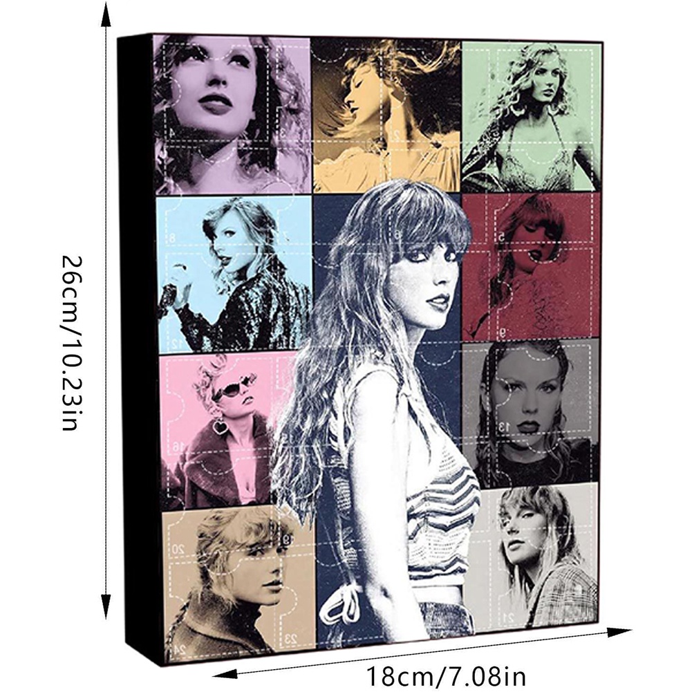 Taylor Countdown Surprise Calendar 24 Days Christmas Advent Calendar ...