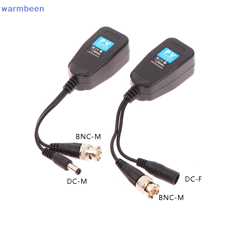 (warmbeen) 1Pair 4K Passive Video Power to RJ45 Connector Converter ...