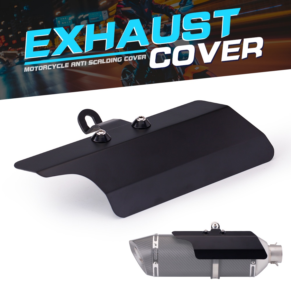Heat-resistant Cover For Motorcycle Exhaust Pipe Stainless steel ...