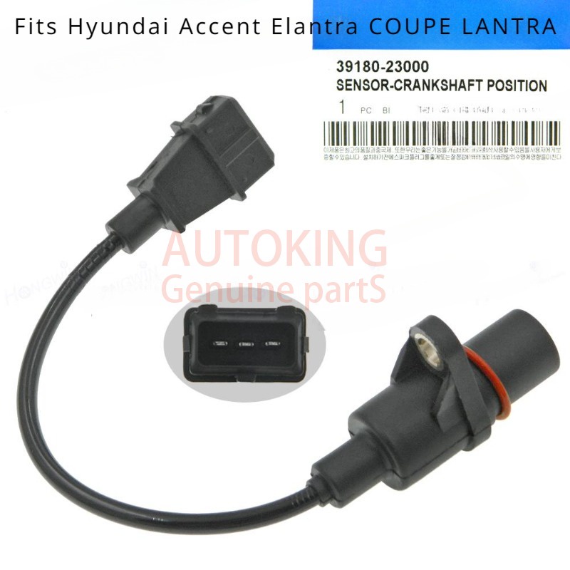39180-23000 Crankshaft Position Sensor Fits Hyundai Accent Elantra ...
