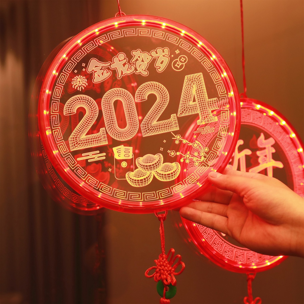 2024 New Year Decorative Lanterns, Dragon Year Gifts, Chinese New Year ...