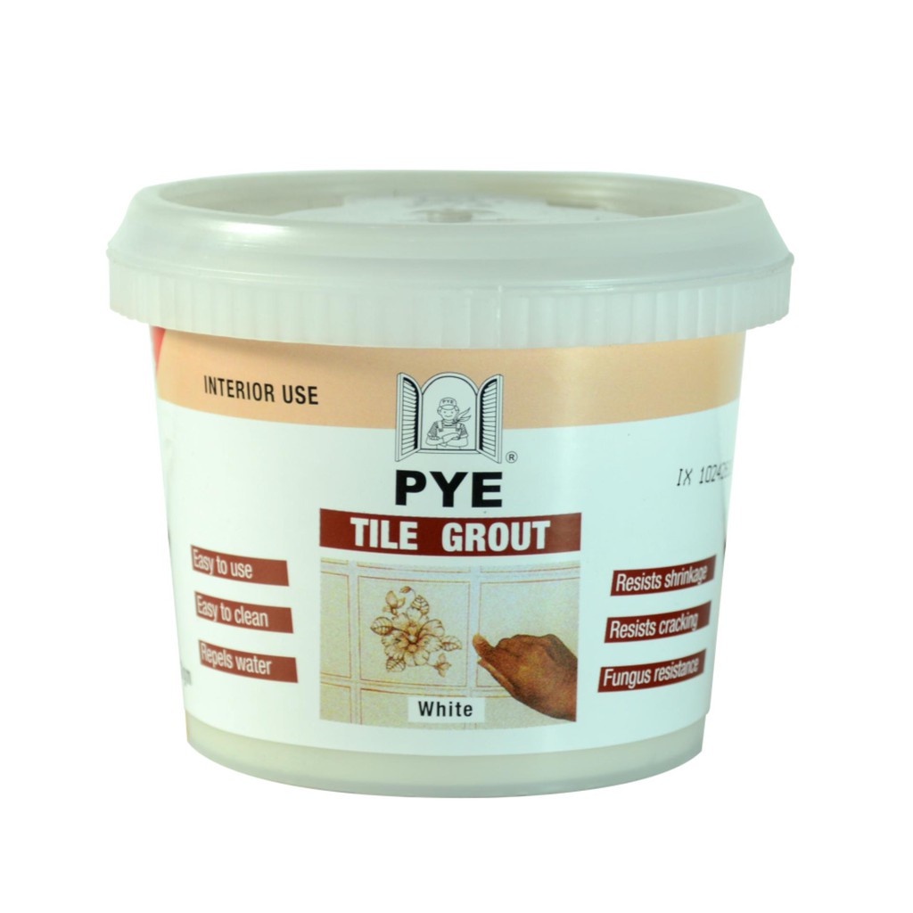 PYE Tile Grout Filler 750G White | Shopee Malaysia
