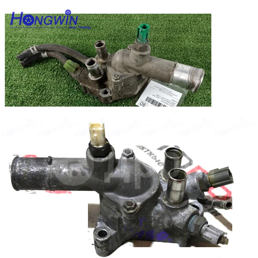 Water Coolant Outlet Inlet 16321 15040 For Toyota Corolla Caldina ...