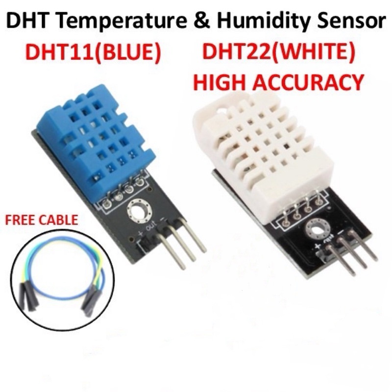 DHT11 / DHT22 DHT 11 22 High Accuracy Temperature and Humidity Moisture ...