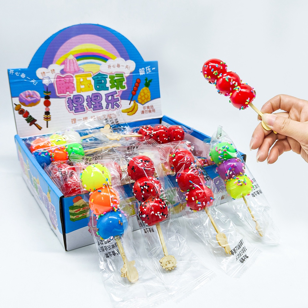 New Creative Rock Sugar Gourd Pinch Sugar Gourd Dumpling Mochi Mini ...