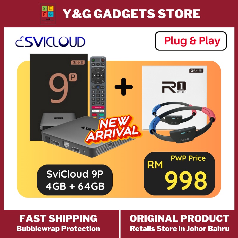 【SVICLOUD 2023】 9S 9P Android TV Malaysia Version Warranty 1 Year Life-Time Service | Shopee ...