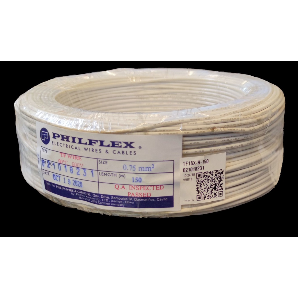 Philflex TF wire 18/7 0.75mm, Hook Up TF wire 0.75mm | Shopee Malaysia