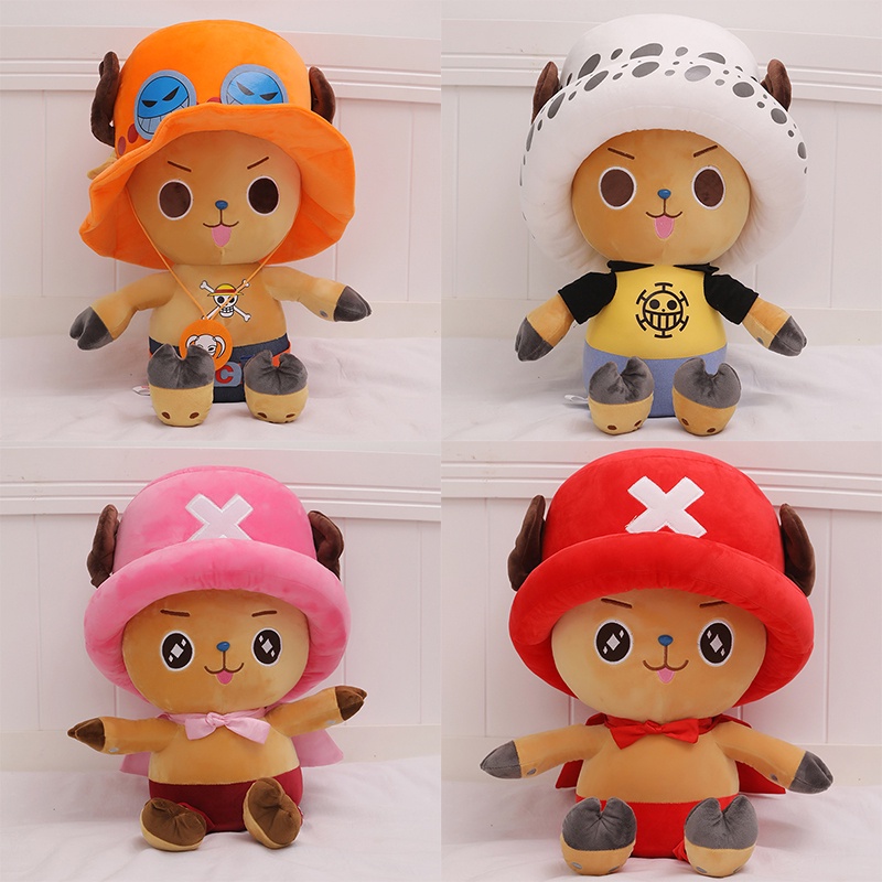 70cm One Piece Ace Trafalgar Law Tony Chopper ACE 30cm Soft Toys Plush ...