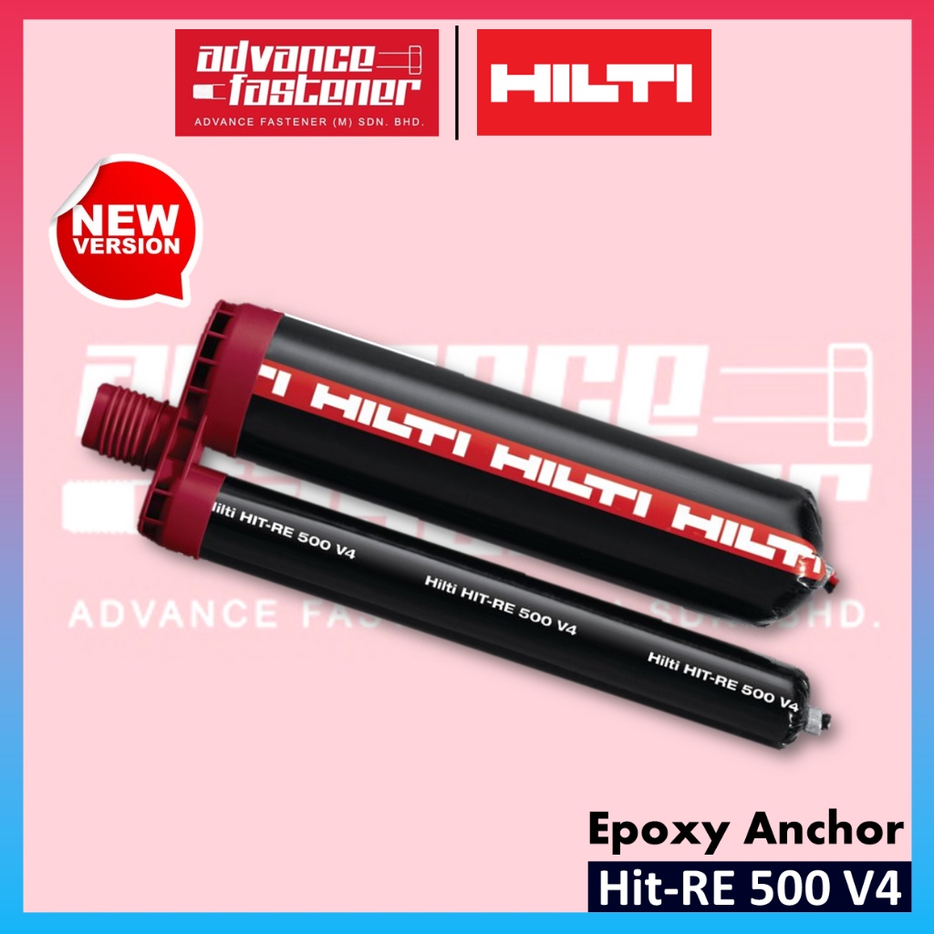 Hilti HIT-HY 200-R V3 / HIT-RE 500 V4 / HIT-RE 100 Epoxy Anchor ...