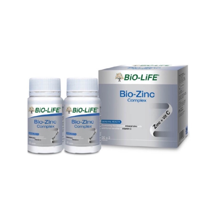 BIO-LIFE BIO-ZINC COMPLEX 30'S | 30'SX2 (SET) | Shopee Malaysia