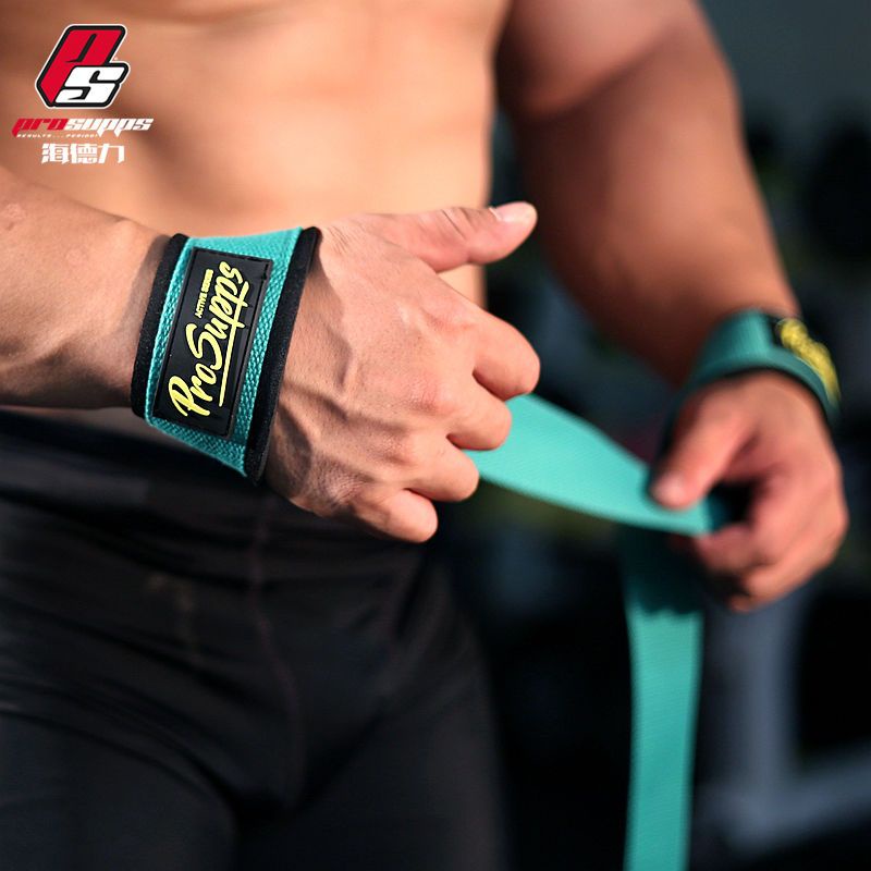 2PCS Fitness Wrist Strap Wrist Strap Grip Strap Strength Training Guard ...