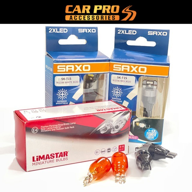 Hc Cargo MYVI ALZA AXIA LIVINA LED T15 W16W Reverse Third Brake Light ...