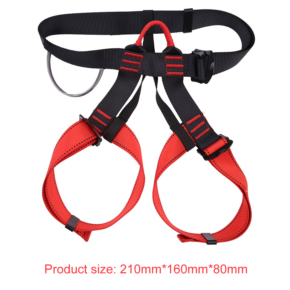 Outdoor Sports Climbing Harness Waist Support Half Body Safety Belt ...