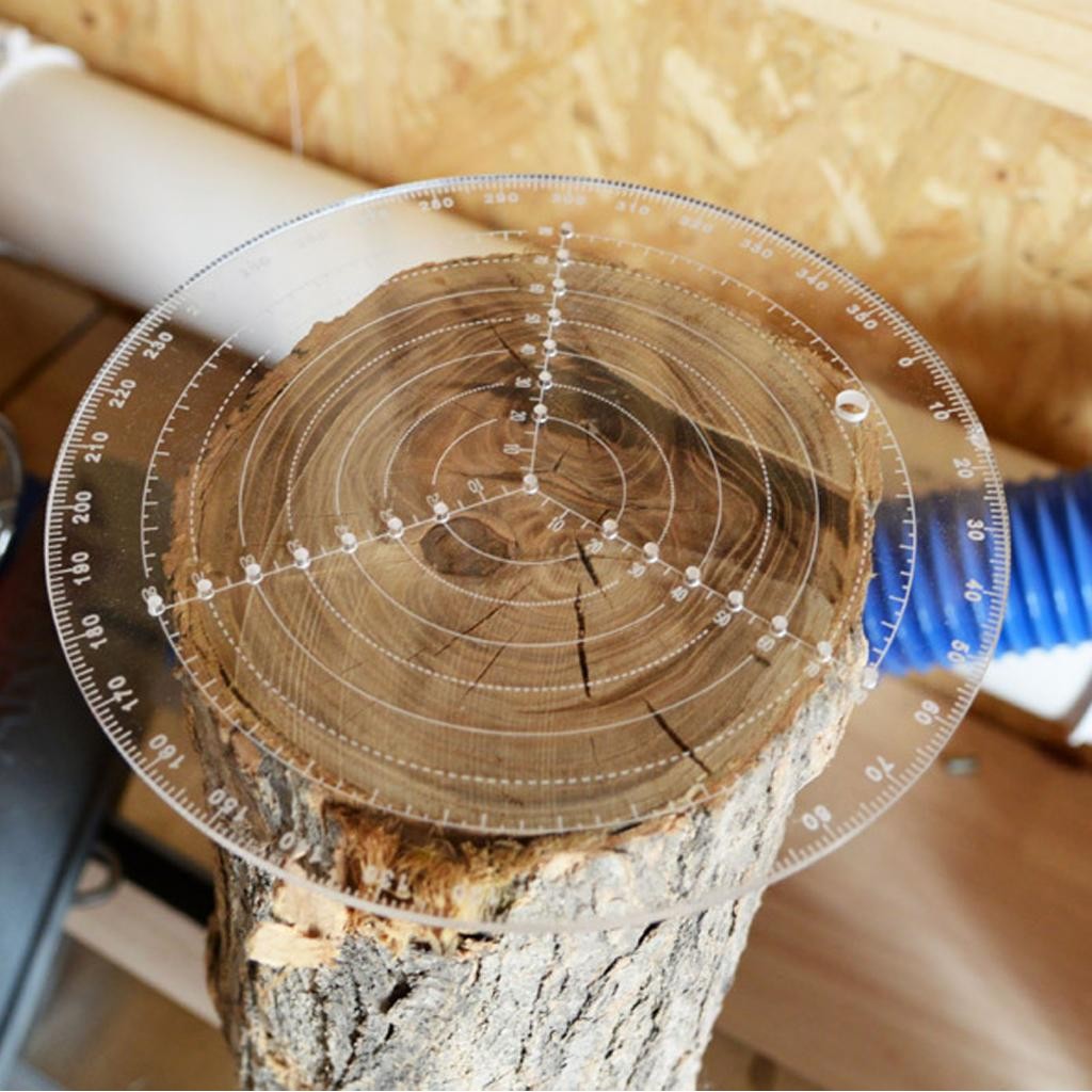 Hanhan1 Round Center Finder Compass 11.8 Inch Centering Tool Versatile ...