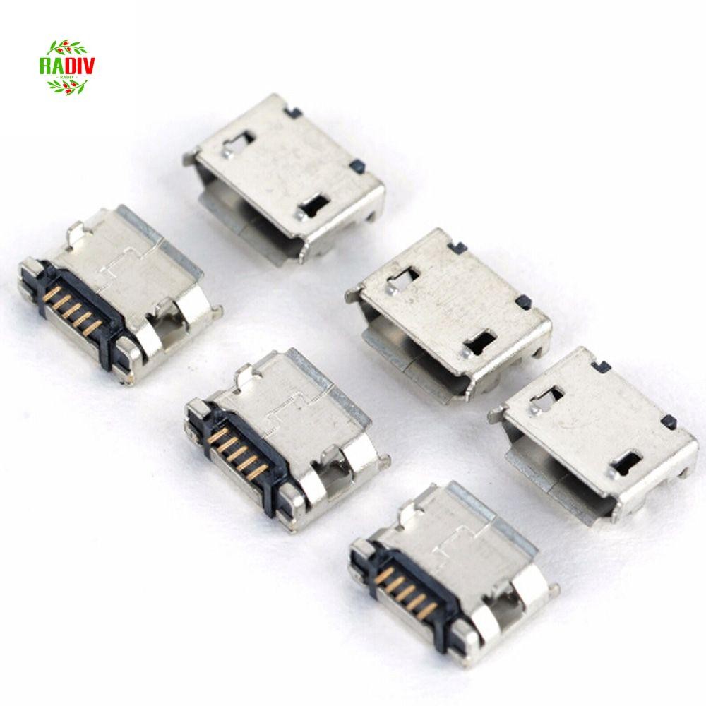 RADIV Socket Connector SMD SMT Placement 5 Pin High Quality Micro USB ...
