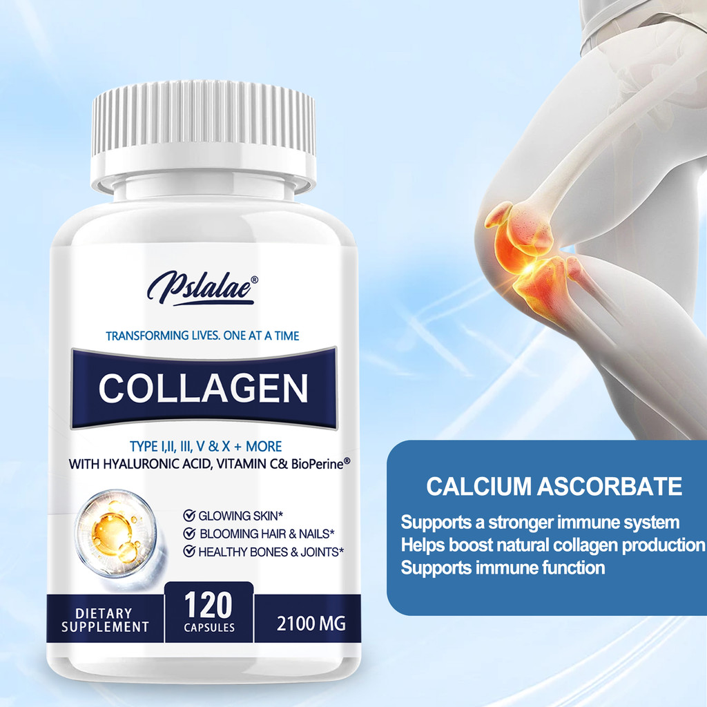 Premium Collagen Pills for Women - 30/60/120 Capsules, 2100 mg Colageno Hidrolizado, Grass Fed ...