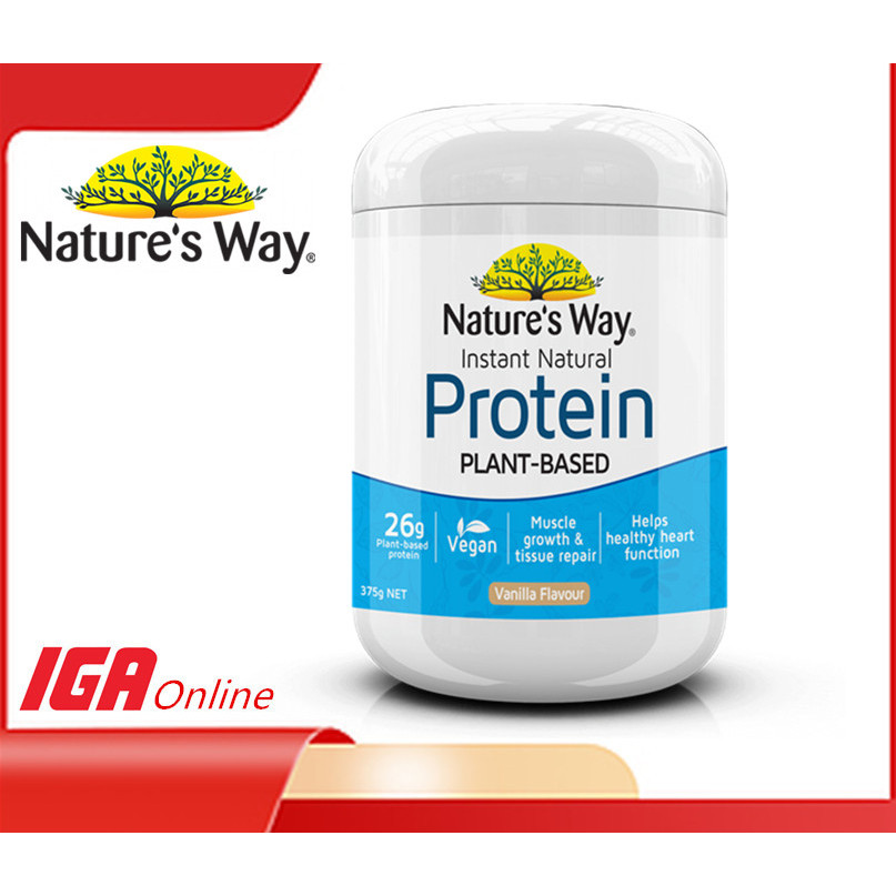 [EXP 02/2027] Nature's Way Instant Natural Protein Powder ( Vanilla ...