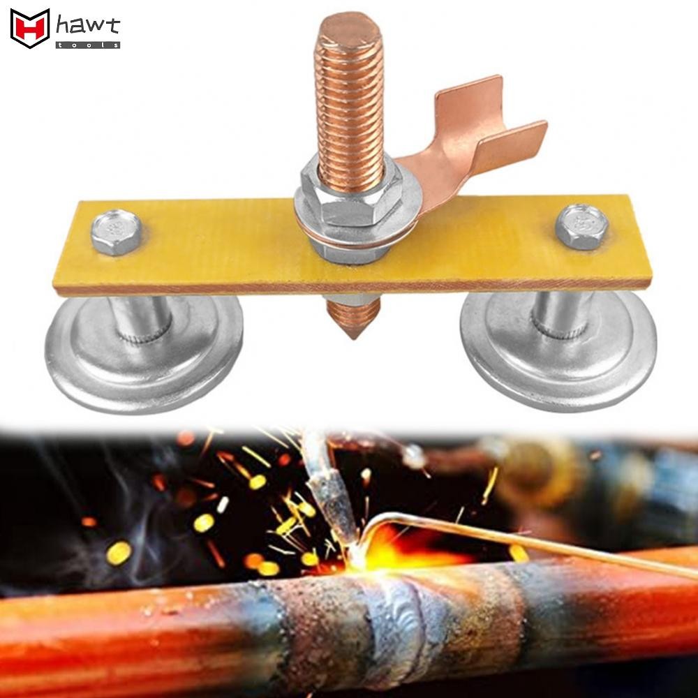 【HAWT】Welding Magnet Double Head Magnetic Welding Support Ground Clamp ...
