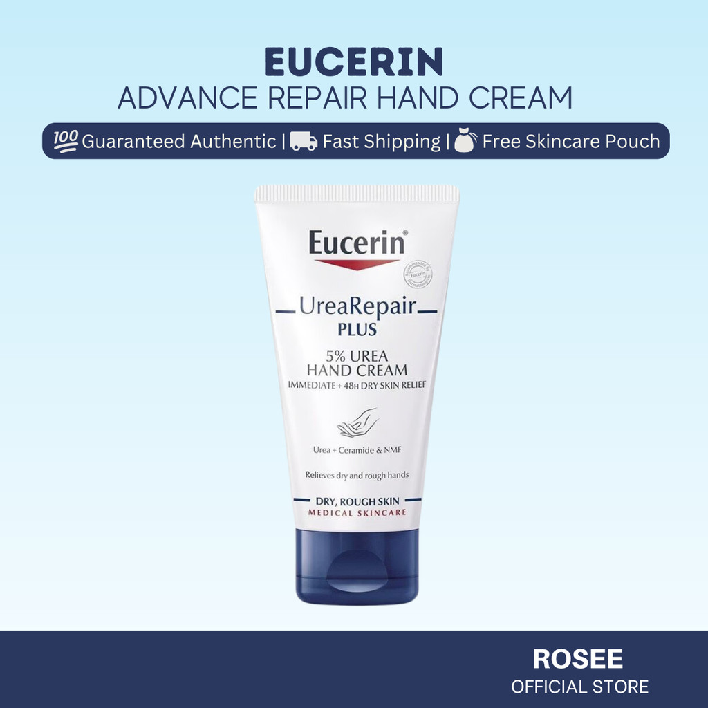 Eucerin UreaRepair PLUS 5% Urea Hand Cream 75ml | Shopee Malaysia