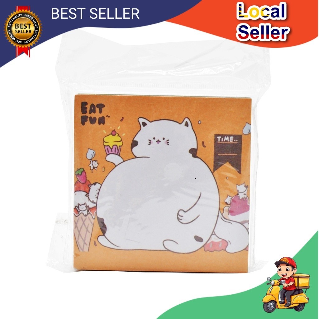 (2pcs) Note Pada, Sticker Nota, Note Sticker, Sticky Note, Pelekat Nota ...