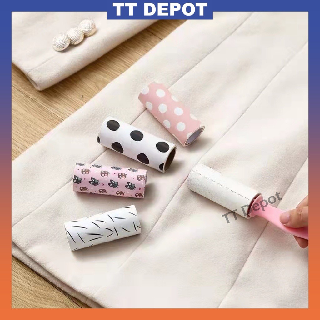 Lint Roller Pengelek Lin Pet Hair Remover / Dust Remover Tools Sofa ...