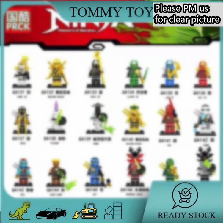 🇲🇾M’SIA STOCK🇲🇾Mini Figure Niinjagoo series new phantom Ninja toy ...