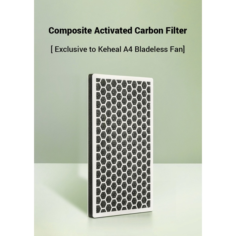 KEHEAL A4 Bladeless Fan Official Activated Carbon Filter 科西无叶风扇过滤网 滤芯 ...