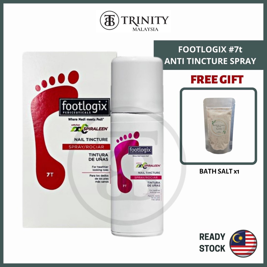 Footlogix Anti-Fungal Nail Tincture Spray With Spiraleen # 7T | Toe ...