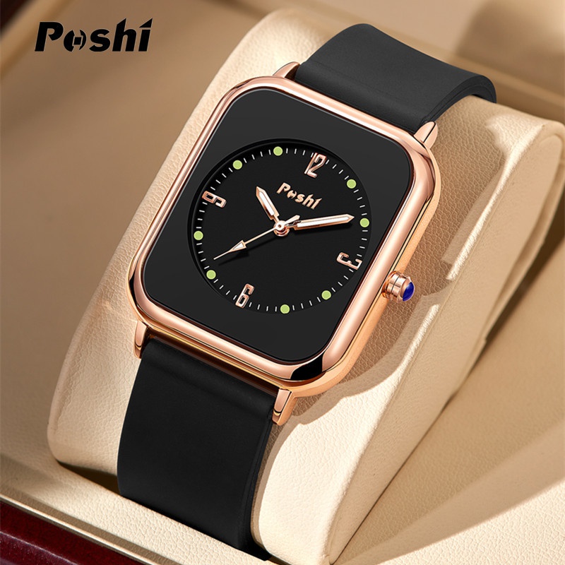 P POSHI Brand Watch 924 Quartz Watch Luminous High-End Ladies Watch ...