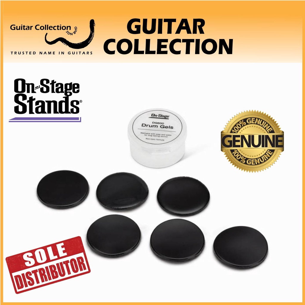 On Stage DG600 Drum Gels / Dampener (6 pcs/pack) | Shopee Malaysia