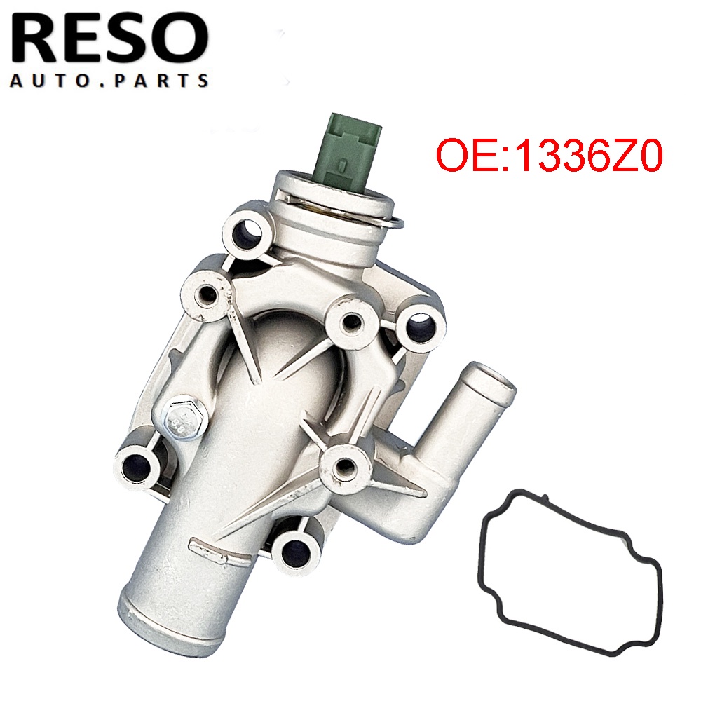 RESO 1336Z0 Aluminum Engine Coolant Thermostat with Housing For Peugeot ...