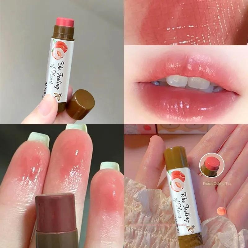Temperature Color Change Lip Balm/ 6 Colors Fruit Lipstick Lips Tint ...